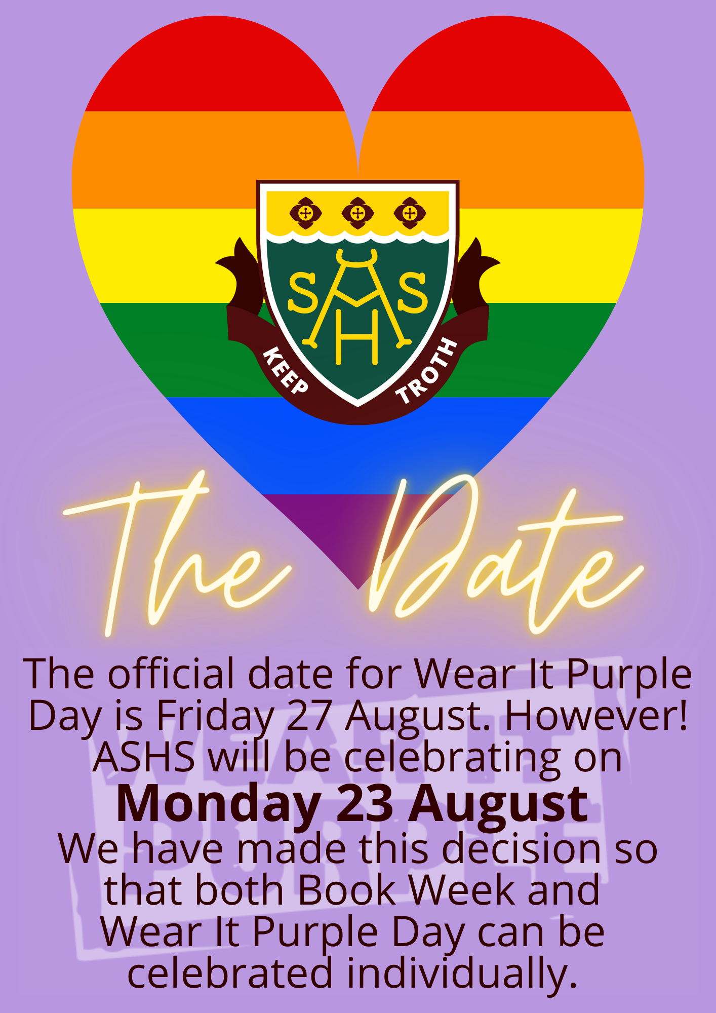 2021 - Wear it Purple Day